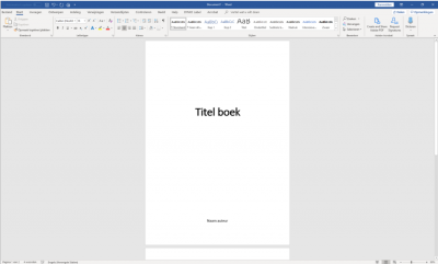Een boek maken in Word, kan dat? - Bookadew