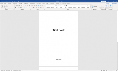 Een boek maken in Word, kan dat? - Bookadew